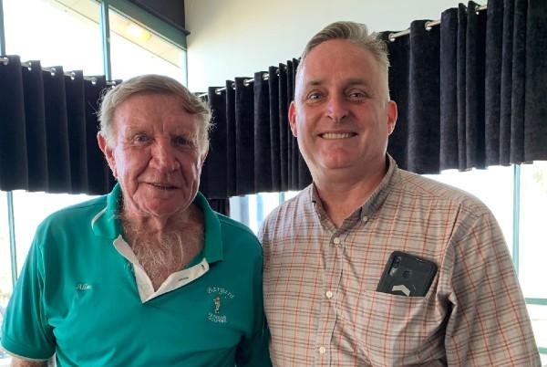 Allan Kerr with Michael Owens | Golf Course and Entertainment - Bargara ...